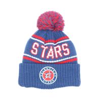 China Custom Sport Winter Hats with Thick Wool Lining Pom Pom Beanies 58cm Size for sale
