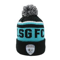 China Custom Fleece Lined Pom Pom Beanie Winter Hat Thickening Knit Beanie 58cm for sale