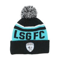 China Custom Fleece Lined Pom Pom Beanie Winter Hat Thickening Knit Beanie 58cm for sale