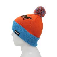 China Custom Embroidered Pom Pom Beanie Winter Hat 100% Acrylic 58cm Size for Men for sale