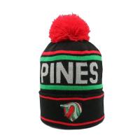 China Custom Embroidery Beanie Hats 58cm Acrylic Winter Warm Beanie Cap for Adults Wholesale for sale