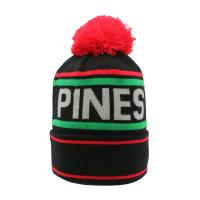 China Custom Embroidery Beanie Hats 58cm Acrylic Winter Warm Beanie Cap for Adults Wholesale for sale