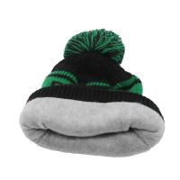 China Custom Knit Fleece Lining Winter Beanie Hats for Women Slouchy Thick Skull Ski Beanie 58cm for sale