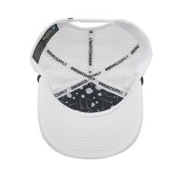 China Waterproof Micro-Ventilated 5 Panel Golf Baseball Cap 58cm Custom Logo Rubber Patch for sale