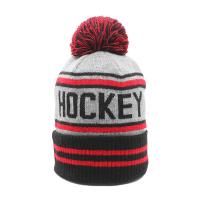 China Custom Size 100% Acrylic Skull Knitted Beanie with Embroidery Logo for Winter for sale