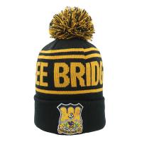 China Custom 100% Cotton Embroidery Beanie Unisex Winter Hat 58cm Size OEM ODM for sale