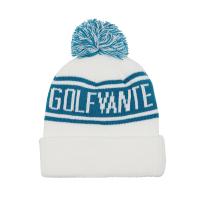 China Custom 100 Wool Pom Pom Beanie Winter Sports Hat 58cm Unisex Adult for sale