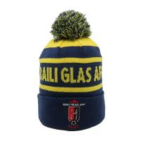 China Custom Acrylic Knitted Beanie Winter Hat with Embroidery Logo for Men Women Kids 58cm for sale