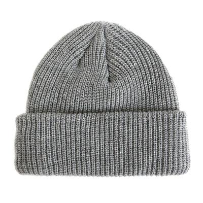 China Custom Wool Acrylic Skate Beanie with Cuff 56-60cm Adult Unisex Winter Hat for sale