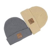 China 100% Wool Winter Fisherman Beanie 58cm Adjustable Size Multicolor Custom Logo for sale