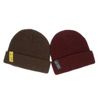 China 100% Wool Winter Fisherman Beanie 58cm Adjustable Size Multicolor Custom Logo for sale