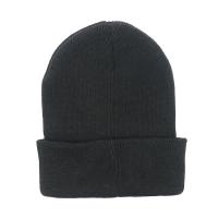 China Custom Embroidered Fisherman Beanie Unisex Winter 100 Wool Knit Cap 58cm for sale