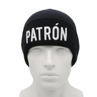 China Custom Embroidered Fisherman Beanie Unisex Winter 100 Wool Knit Cap 58cm for sale