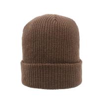 China Custom Winter Fisherman Beanie Hat 58cm Wool Knit Cap for Outdoor Activities for sale