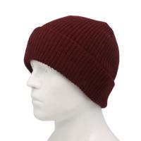 China 100% Acrylic Fisherman Beanie Warm Knitted Skull Cap for Men Women 58cm Custom Size for sale