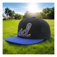 China 55cm Bulk Snapback Hat Denim Flat Brim Waterproof Hip Hop Cap for Adults All Seasons for sale
