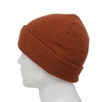 China Custom Wool Fisherman Beanie 58cm Winter Knitted Skull Cap for Men Women Unisex for sale