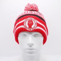 China Custom Knitted Hat Scarf Socks Set 3 Pcs Winter Beanie Set Acrylic 58cm for sale