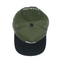 China Custom 5 Panel Flat Bill Snapback Hat for Men Adult Size 56-60cm OEM Design for sale