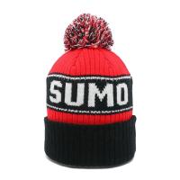 China Wholesale Mohair Winter Hat Knit Fluffy Beanie 58cm Custom Embroidery for sale