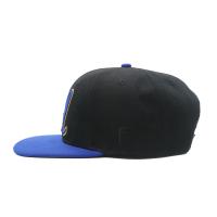 China Custom 3D Embroidered Unisex Flat Brim Snapback Caps 56-60cm Cotton Acrylic for sale