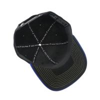China Custom 3D Embroidered Unisex Flat Brim Snapback Caps 56-60cm Cotton Acrylic for sale