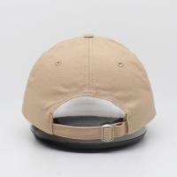 China Cap Custom Embroidery 6 Panel Adjustable Belt Buckle Dad Hat 56CM for sale