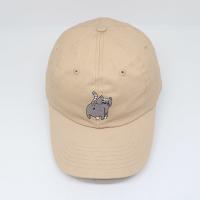 China Cap Custom Embroidery 6 Panel Adjustable Belt Buckle Dad Hat 56CM for sale