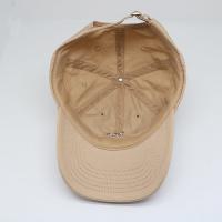 China Cap Custom Embroidery 6 Panel Adjustable Belt Buckle Dad Hat 56CM for sale