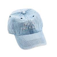 China Custom Cowboy Dad Hat with Embroidery Logo 6-Panel Baseball Cap 58cm Adjustable for sale