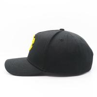 China Fabric 5 Panel Baseball Cap Unisex Adjustable Designer Sports 3D Embroidery 48CM for sale