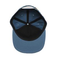 China Custom 6 Panel Snapback Cap Unisex Cotton Polyester Flat Peak Embroidery 56-60cm for sale