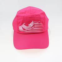 China Adults Custom Sport Running Caps Hats With COMMON Fabric Feature for sale
