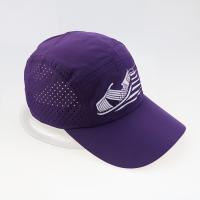 China Adults Custom Sport Running Caps Hats With COMMON Fabric Feature for sale