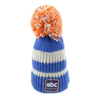 China Custom Chunky Knits Toque Winter Women Big Bobble Hat 58cm Acrylic Wool for sale
