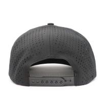 China 5 Panel Performance Hat 3D Embroidery Perforated Laser Cutting Hole Baseball Sporty for sale