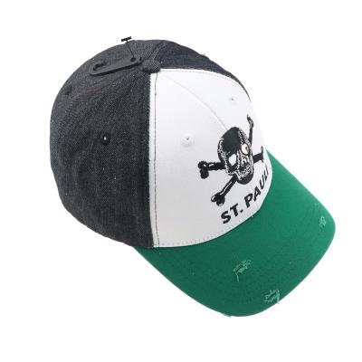 China Breathable Waterproof Vintage Cotton Washed Twill Dad Hat Adjustable 58cm Outdoor Sports Cap for sale