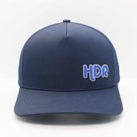 China Custom Logo 5 Panel Perforated Laser Cut Baseball Hat Waterproof Sport Cap 56-60cm Adult for sale