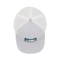 China Custom 5 Panel Mesh Kids Trucker Hat with Rubber Patch Logo Adjustable 48-55cm for sale