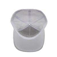 China 48CM Acrylic Fashion Custom 5 Panel Polyester PVC Rubber Patch Hat For Sports Baseball for sale