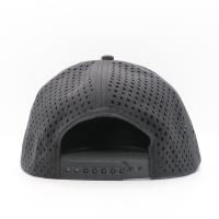 China Customized Colors Waterproof Baseball Cap With Laser Cut Design And Snapback Design for sale