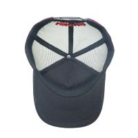 China Custom 5 Panel Trucker Hat 3D Embroidery Logo Polyester Cotton Mesh Back Adult Size 56-60cm for sale