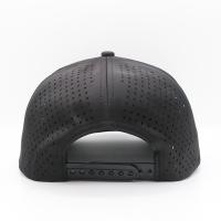 China Custom Kids SnapBack Hat Cap 48-55cm Sequin Embroidery Black Rubber Logo OEM ODM Service for sale