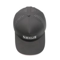 China Custom Kids SnapBack Hat Cap 48-55cm Sequin Embroidery Black Rubber Logo OEM ODM Service for sale