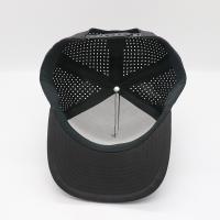 China Custom Kids SnapBack Hat Cap 48-55cm Sequin Embroidery Black Rubber Logo OEM ODM Service for sale