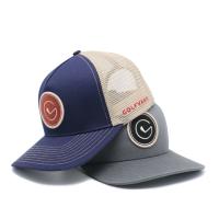 China Custom Flannel Trucker Hat Golf Baseball Cap for Men Unisex 3D Embroidery 56-60cm for sale