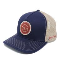 China Custom Flannel Trucker Hat Golf Baseball Cap for Men Unisex 3D Embroidery 56-60cm for sale