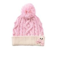 China Custom Wool Acrylic Beanies for Kids Winter Hat Size 22x33cm Warm Soft Knitted Cap for Boys Girls for sale
