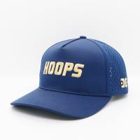 China Custom 5 Panel Sports Hat Laser Cut Snapback Cap Waterproof for Men Outdoor 56-60cm for sale