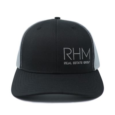 China Custom Mesh Trucker Caps for Men 5 Panel Breathable Hats 56-60cm Adult Size OEM for sale